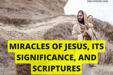 38 Miracles Of Jesus, It's Significance And Scriptures